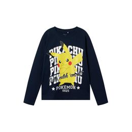name it Shirt 'NKMAst Pokemon' boy size 146/152 Dark blue / Yellow / Red / White