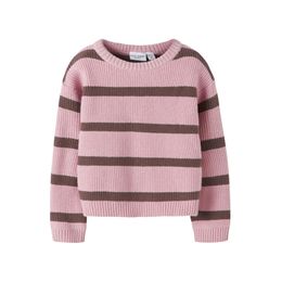 name it Pullover 'NMFVNILLA' M&auml;dchen Gr&ouml;&szlig;e 110 mauve / burgunder