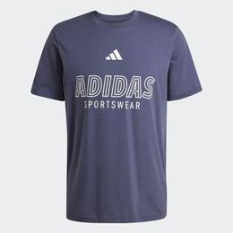 adidas Sportswear Performance Shirt 'House of Tiro' male Blue size M
