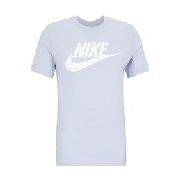 Nike Sportswear T-Shirt 'ICON FUTURA' Herren Größe S basaltgrau / weiß