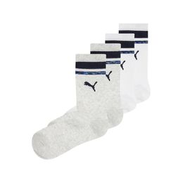 Puma Socken 'Heritage' Mädchen Größe 27/30 dunkelblau / greige / schwarz / weiß