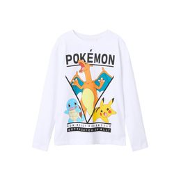 name it Shirt 'NKMAst Pokemon' Jungen Größe 158/164 gelb / orange / schwarz / weiß