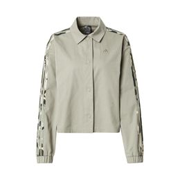 adidas Sportswear Trainingsjacke 'Essentials' Damen Gr&ouml;&szlig;e XL khaki / petrol / dunkelgr&uuml;n