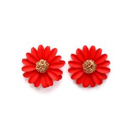 Avant-garde Paris Earrings 'Genevieveette' female Red size One Size
