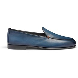 Santoni Loafer - Men's leather loafer - Gr. UK_11 - in Wei&szlig; - f&uuml;r Damen