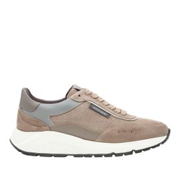 Aigner Low-Top Sneaker - runner sneaker JUSTIN 4F - Gr. 44 (EU) - in Cognacbraun - f&uuml;r Damen