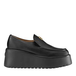 Aigner Loafer - plateau loafer Plateau Loafer 12B - Gr. 41 (EU) - in Schwarz - f&uuml;r Damen