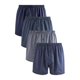 next Boxershorts Herren Gr&ouml;&szlig;e XL marine / navy / hellgrau / wei&szlig;