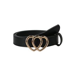 Only Girls G&uuml;rtel 'KOGPINA HEART ' M&auml;dchen Gr&ouml;&szlig;e 85 gold / schwarz