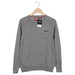 Superdry Pullover Herren Gr&ouml;&szlig;e L Second Hand grau