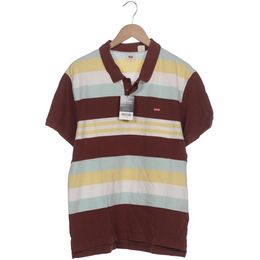 Levi's LEVI'S Poloshirt Herren Größe XL Second Hand braun