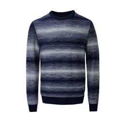 Salsa Jeans Pullover Herren Gr&ouml;&szlig;e XXL blau / nachtblau / grau / graumeliert