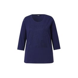 Ulla Popken Shirt female Blue size 62-64