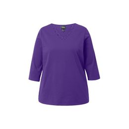 Ulla Popken Shirt female Purple size 46-48