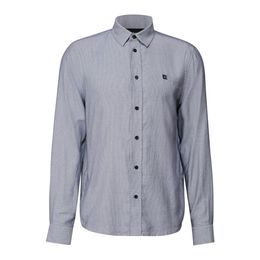 Street One Men Button Up Shirt male Blue size S