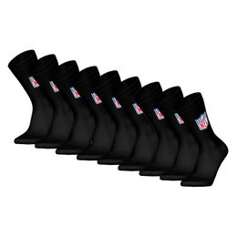 NFL Socks female Black size 43-46