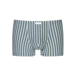 Mey Boxershorts 'Light Block Stripes' Herren Gr&ouml;&szlig;e XXL aqua / oliv / wei&szlig;