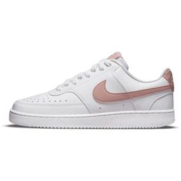 Nike Sportswear Sneaker 'Court Vision' Damen Größe 40.5 rosa / weiß