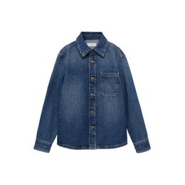 Mango Kids Jacke 'Ledger' Jungen Gr&ouml;&szlig;e 164 blue denim