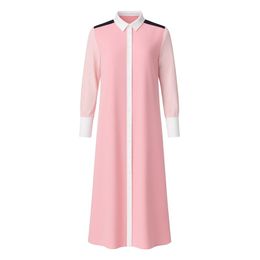 Touche Prive Shirt Dress female Pink size S