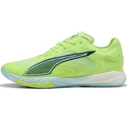 Puma Sportschuh 'Accelerate Nitro Sqd 4' Herren Größe 36 neongrün / dunkelgrün