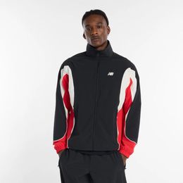 New Balance Trainingsjacke 'In Game' Herren Gr&ouml;&szlig;e S rot / schwarz / wei&szlig;