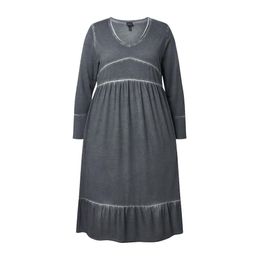 Ulla Popken Kleid Damen Größe 58/60 graphit Winterkleid