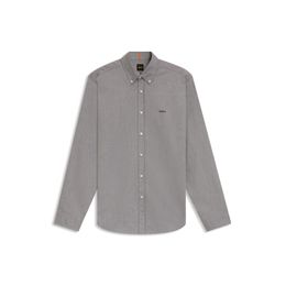 BOSS Button Up Shirt 'Rickert' male Grey size S