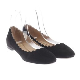 Chlo&eacute; Chlo&eacute; Halbschuhe Damen Gr&ouml;&szlig;e 37 Second Hand schwarz