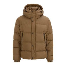 BOSS Winter Jacket male Green size 46