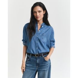 Gant Hemdbluse Damen Größe M blue denim