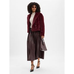 Marc Cain Kunstfelljacke Damen Gr&ouml;&szlig;e S/M bordeaux