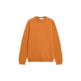armedangels Pullover BAARO FLEECE Herren Gr&ouml;&szlig;e XL dunkelorange