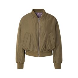 BOSS Jacke 'Pikomba' Damen Größe XS/S oliv / altrosa / schwarz / weiß