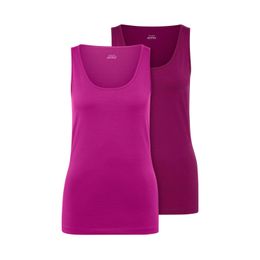 Tchibo - 2 Tops - Damen - Gr. M - pink