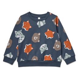 Tchibo - Kinder-Sweatshirt mit angerauter Innenseite - Gr. 110/116 - dunkelblau