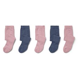 Tchibo - 5 Paar Kinder-Strumpfhosen - Baby - Gr. 50/56 - dunkelblau