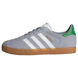 adidas originals Sneaker 'Gazelle' Jungen Größe 38.5/39 grau / grün / weiß