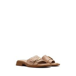 Derimod Pantolette Damen Gr&ouml;&szlig;e 39 camel