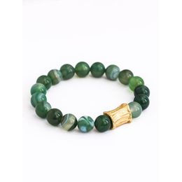 Secret Stones Bracelet 'Agate Aura' female Green size 16 cm
