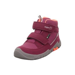 Superfit Sneaker 'TRACE' Jungen Größe 27 orange / weinrot / pastellrot