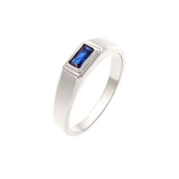 Kuzzoi Ring Herren Gr&ouml;&szlig;e 64 blau / silber