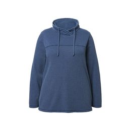 Ulla Popken Sweatshirt female Blue size 54-56