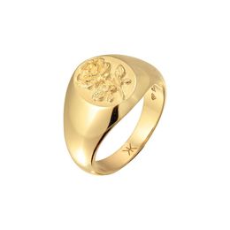 Kuzzoi Ring Herren Gr&ouml;&szlig;e 60 gold
