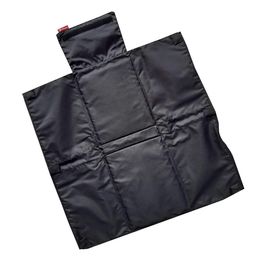 Wickelquick Wickelunterlage – Tragbar & mit Taschen - Schwarz