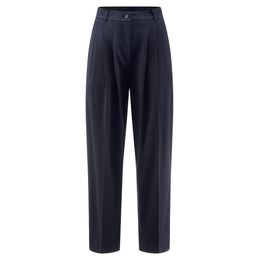 Peter Hahn - Wide Fit-7/8-Hose, blau, Gr. 46 / L - Baumwolle