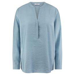 Peter Hahn - Bluse mit Rundhals-Ausschnitt, t&uuml;rkis, Gr. 42 / M