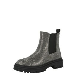 Steve Madden Chelsea Boots 'Moonlit' Damen Gr&ouml;&szlig;e 37 schwarz / silber Winterschuhe