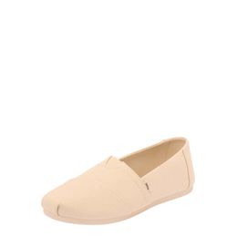 Toms Shoes Toms Slip-Ons 'ALPARGATA' female Beige size 8