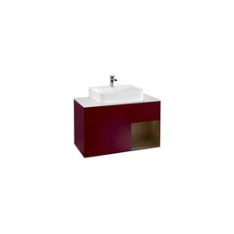 Villeroy & Boch V&B Waschtischunterschrank Wandbeleuchtung Finion 100, Pl wh. m, Reg re wal ven, Peo m ; Villeroy & Boch (G121GNHB)